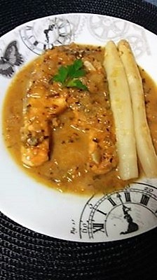 Salmón con coco y cava - Elbullirdeagus